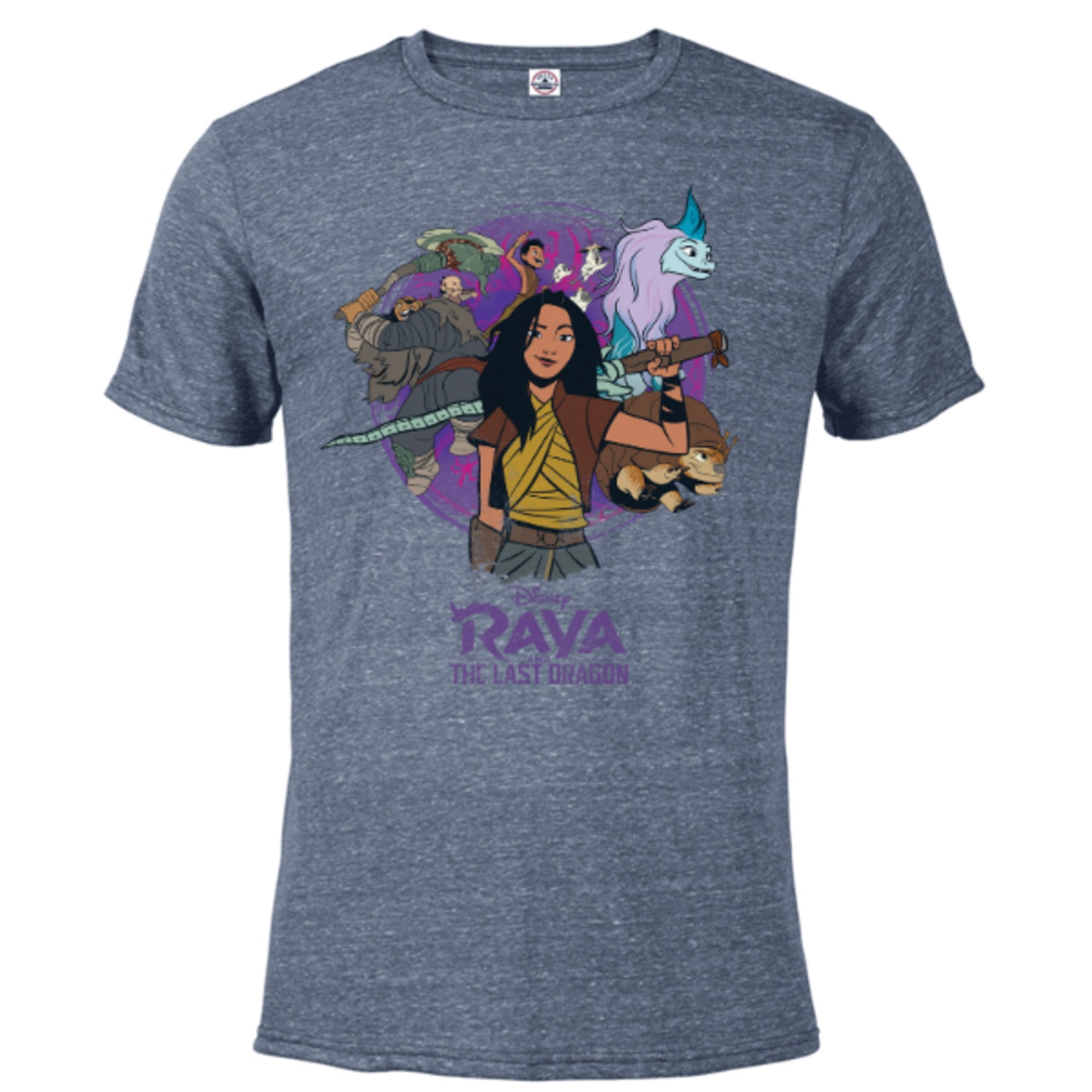 Disney Raya and the Last Dragon Raya and Crew - Short Sleeve Blended T ...