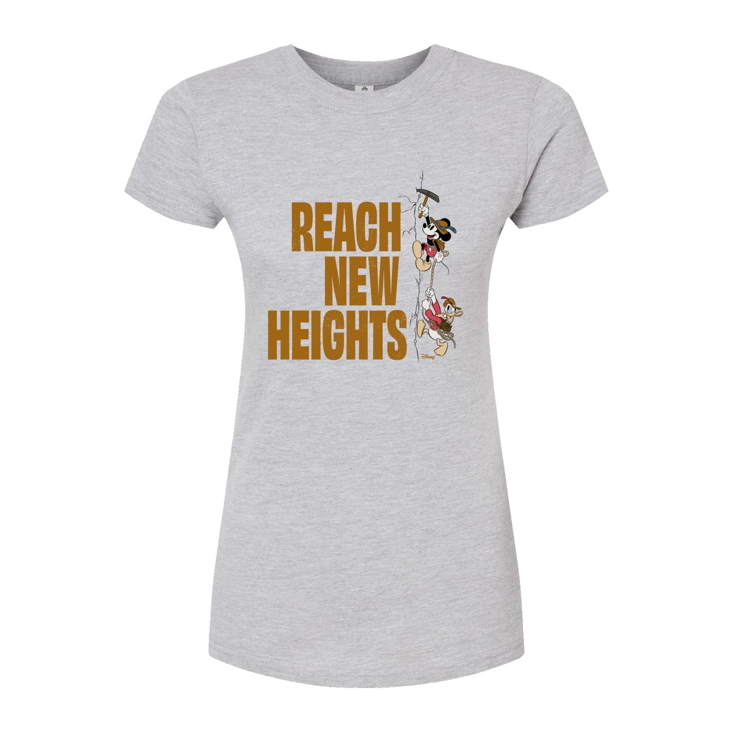 Disney - Reach New Heights - Juniors Fitted Graphic T-Shirt - Walmart.com