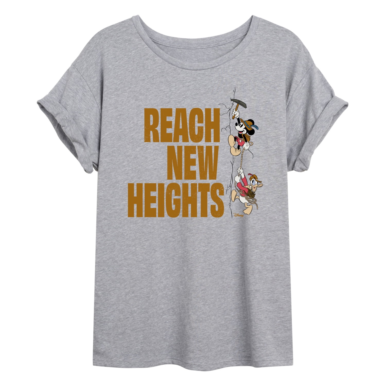 Disney - Reach New Heights - Women's Oversized T-Shirt - Walmart.com