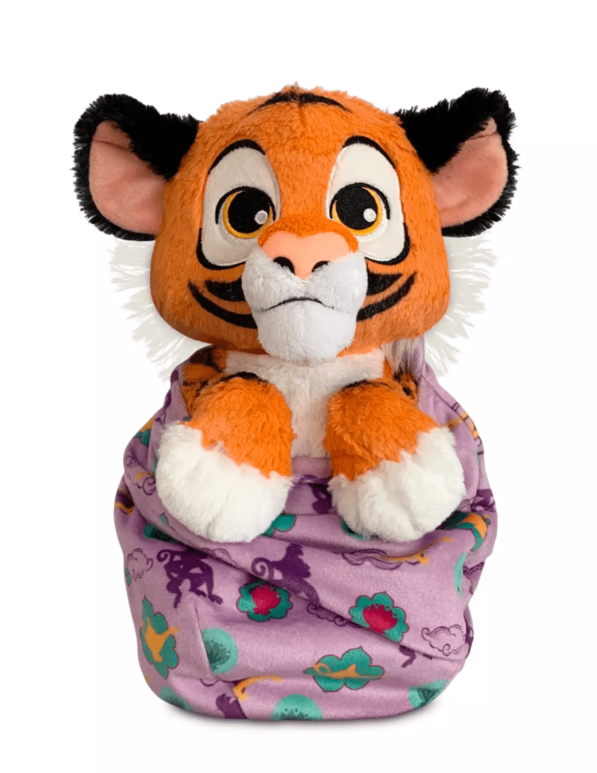 Disney Parks Aladdin Rajah Babies Plush Doll with Blanket Pouch, 10 1/4 ...