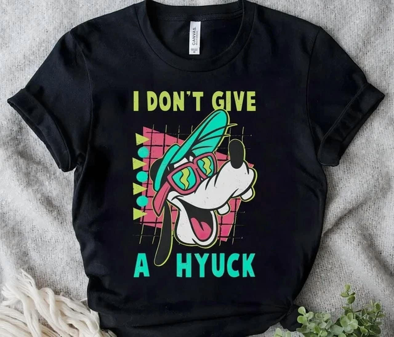 Disney Retro 90s Goofy Shirt, A Goofy Movie I Don't Give A Hyuck T ...