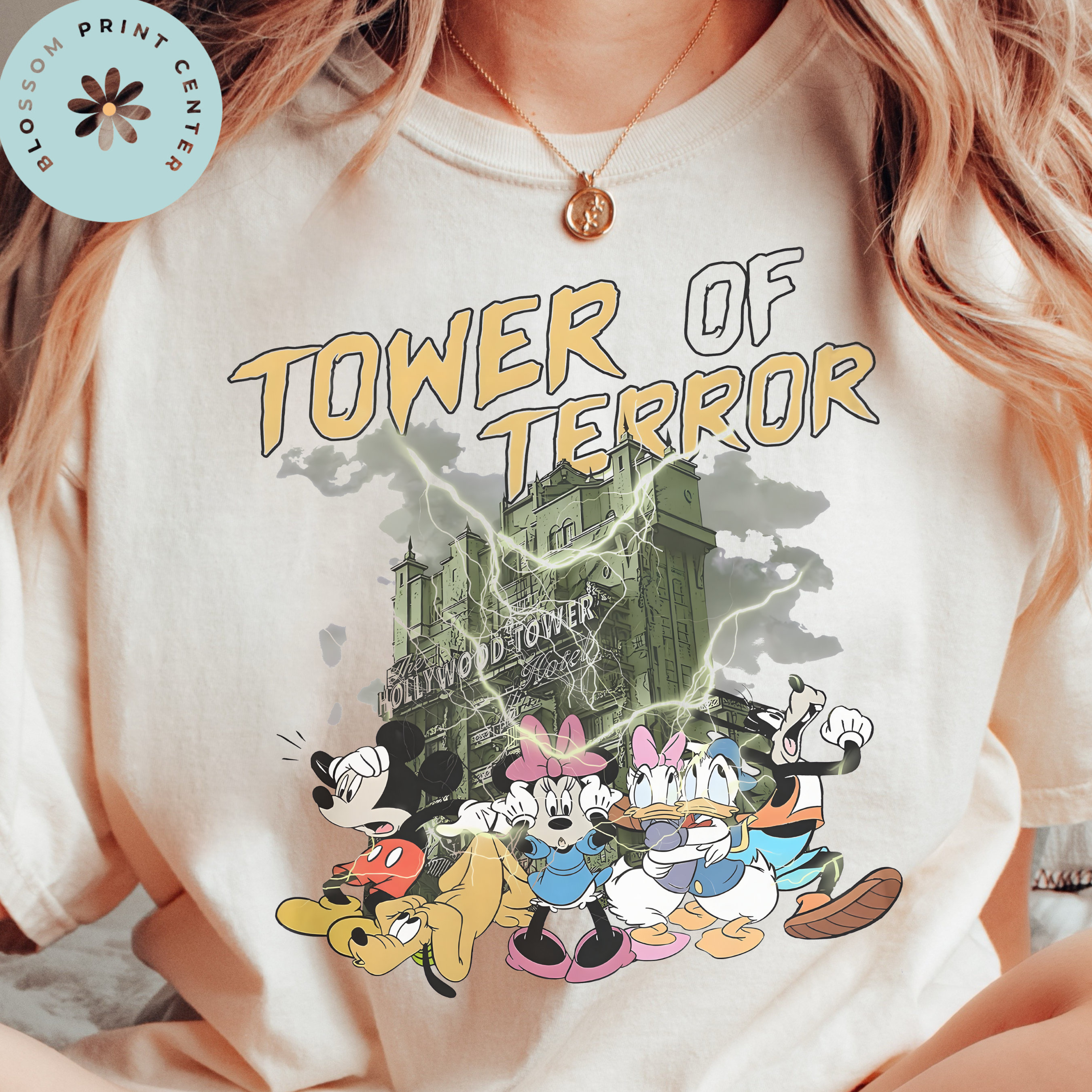 Disney Retro Tower Of Terror Shirt, Twilight Zone Shirt, Disney Rides ...