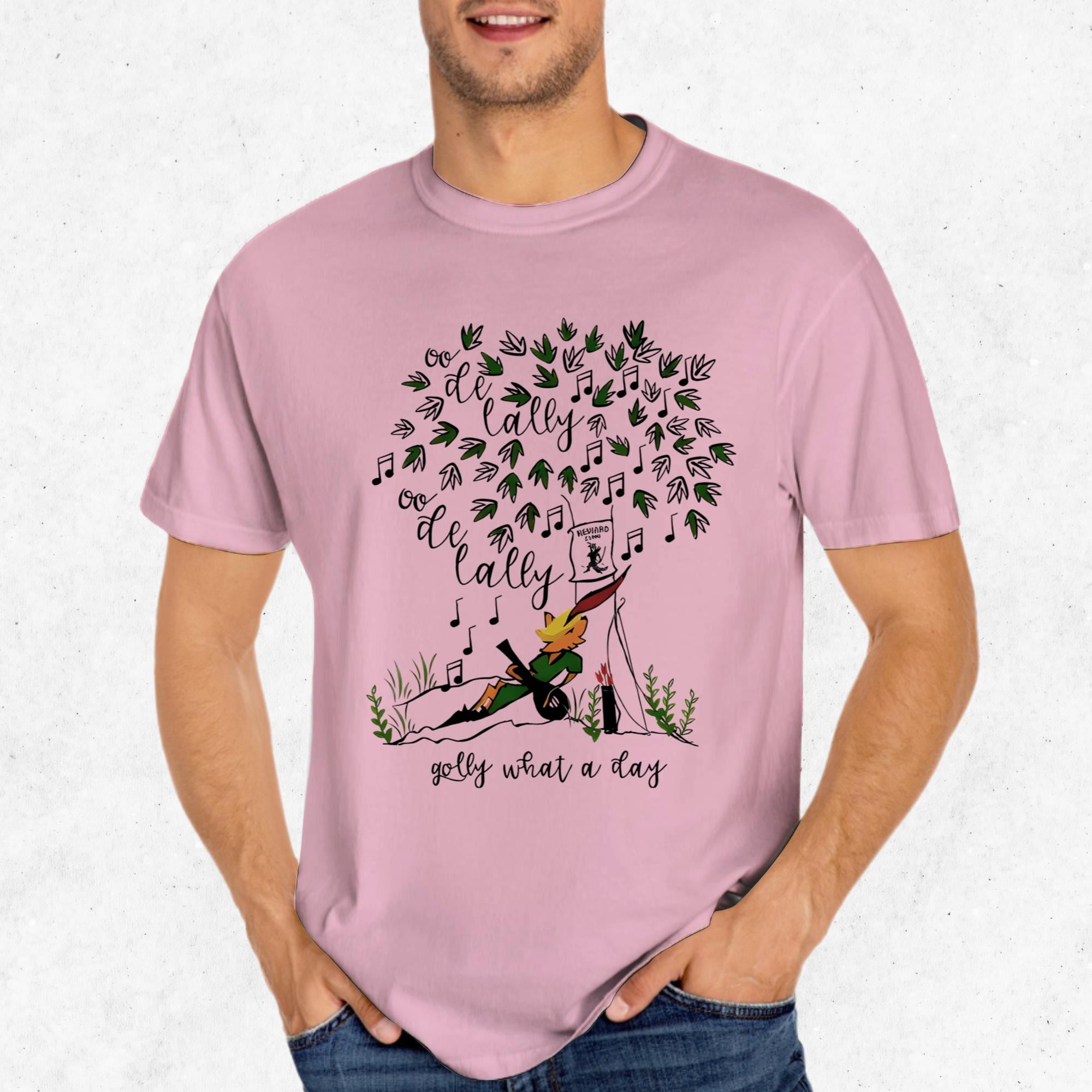 Disney Robin Hood 'Oo-De-Lally' Fun Graphic T-Shirt Unisex All Size ...