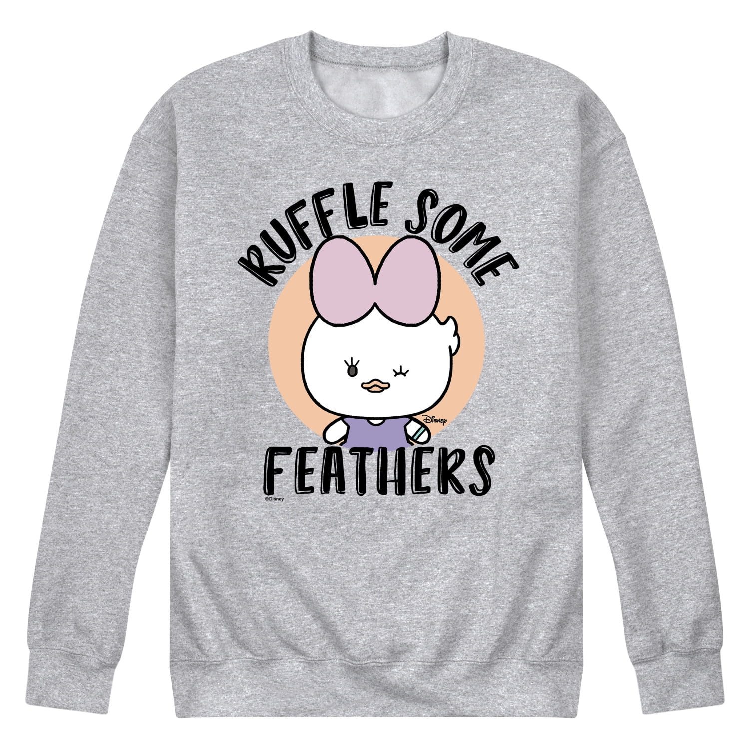 Disney - Ruffle Some Feathers - Men's Crew Neck Fleece Pullover - Walmart.com