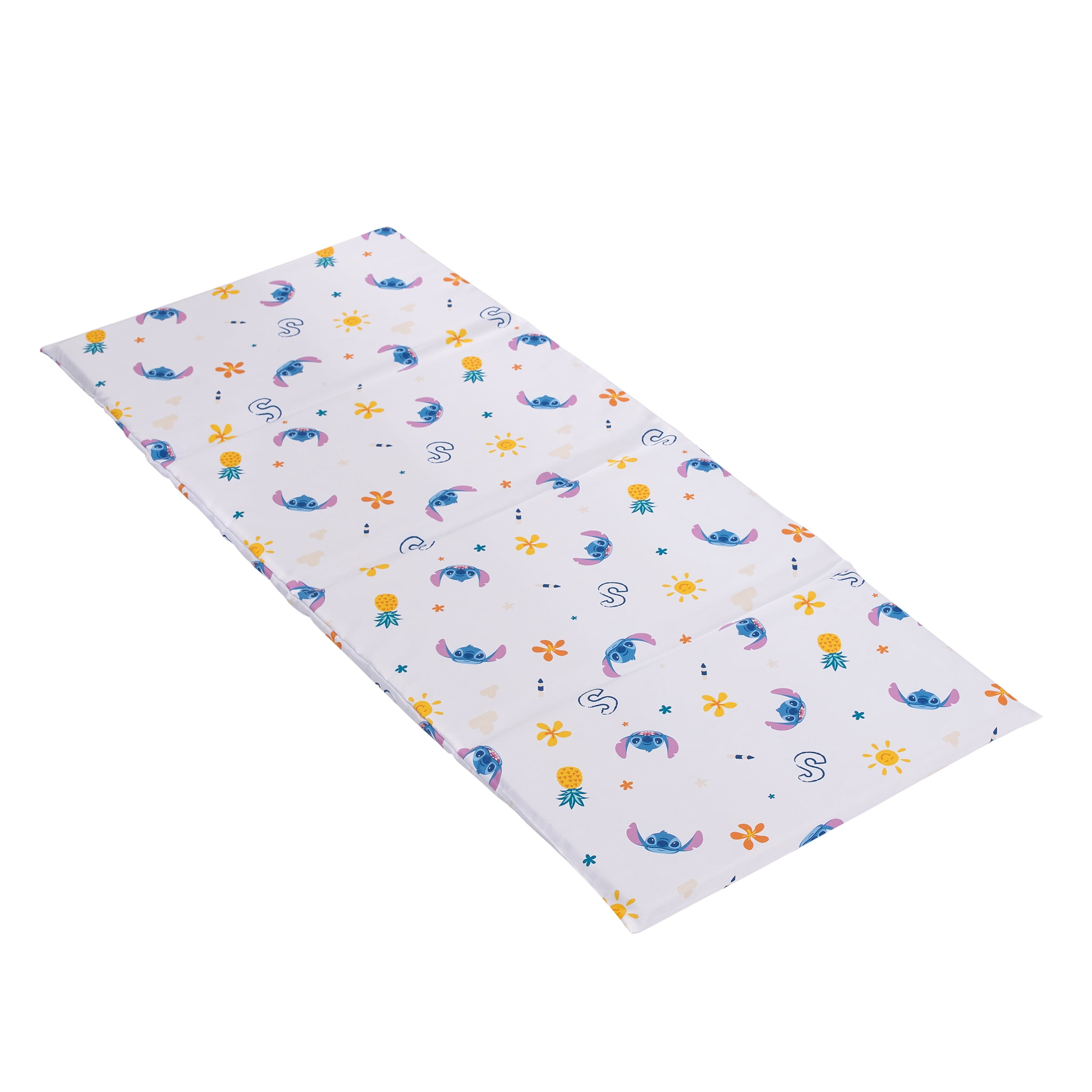 Disney "S" Is For Stitch Preschool Toddler Nap Pad Sheet - Walmart.com