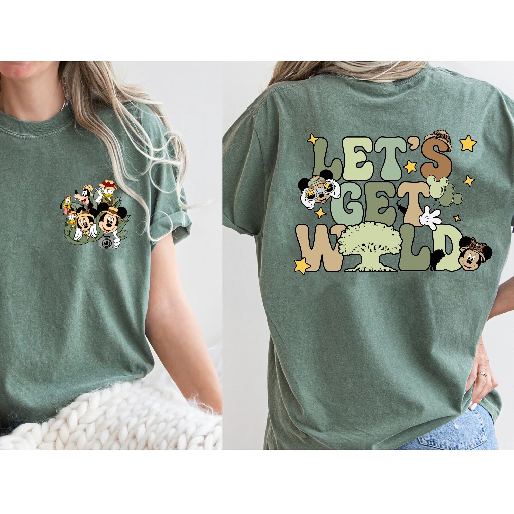 Disney Safari Shirt, Mickey and Friends Safari Shirt, Disney Family ...