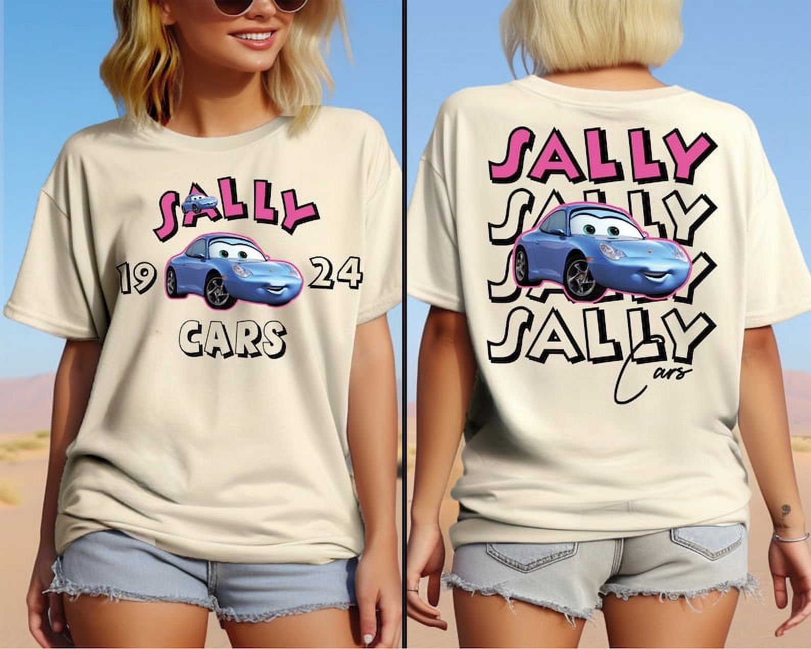Disney Sally Cars Shirt, McQueen Cars Shirt, Cars Land Piston Cup Tee ...