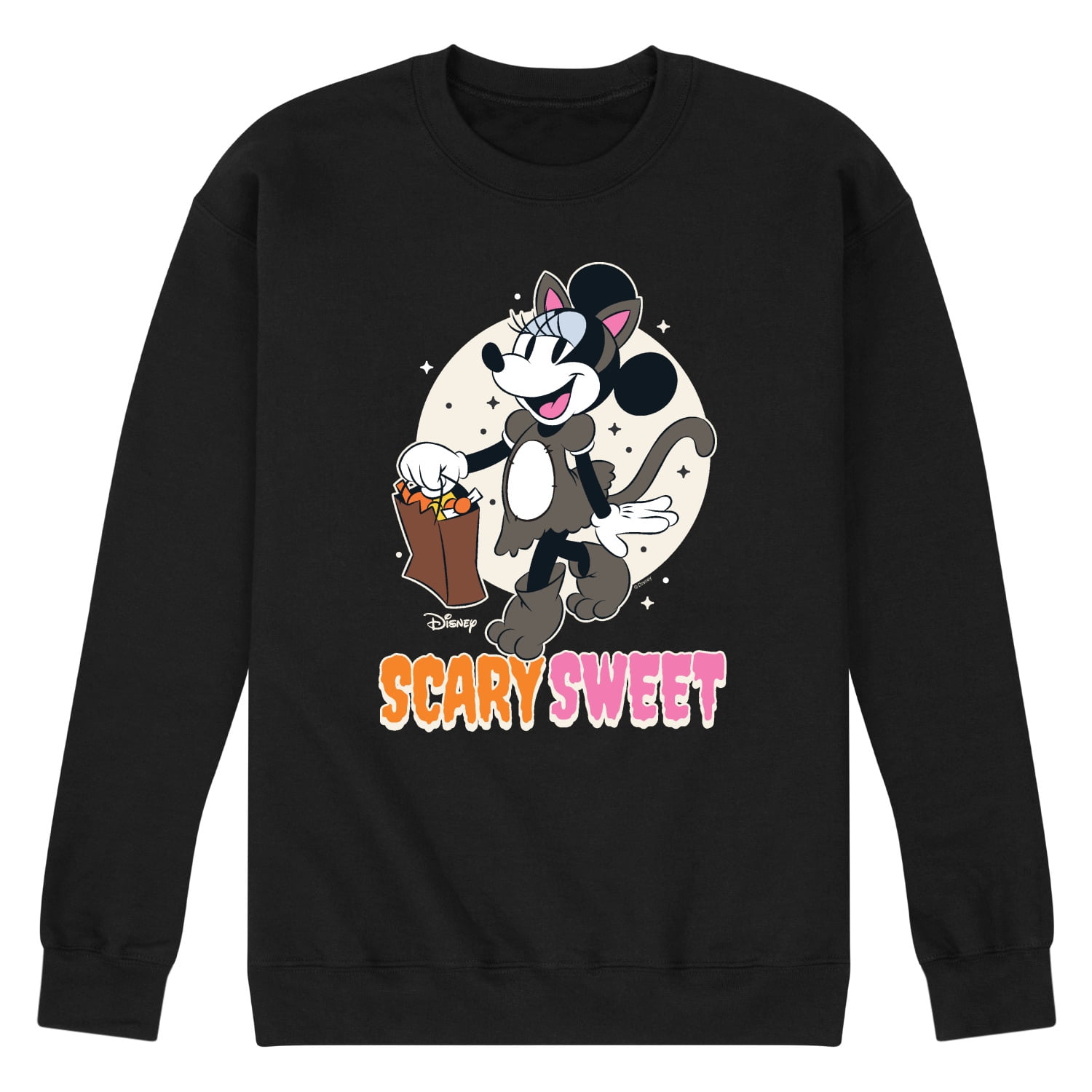 Disney - Scary Sweet - Men's Crew Fleece Sweatshirt - Walmart.com