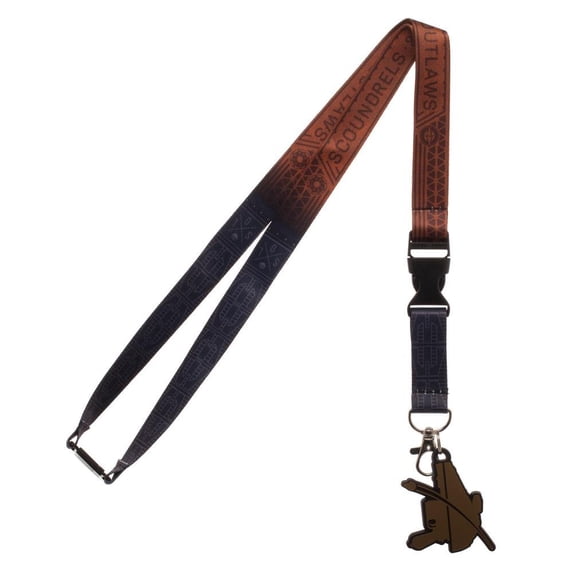 Disney Scoundrels and Outlaws Dual Lanyard, Star Wars Character Styled ...