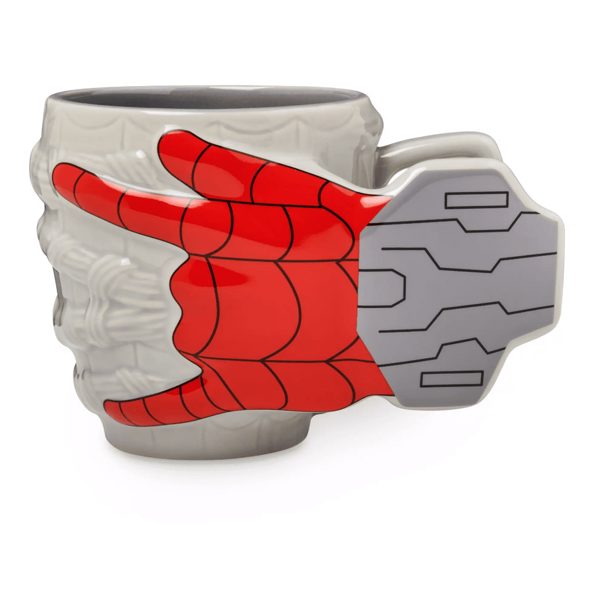 Disney Sculpted Web Design with Flat Spider-Man Hand Mug New - Walmart.com