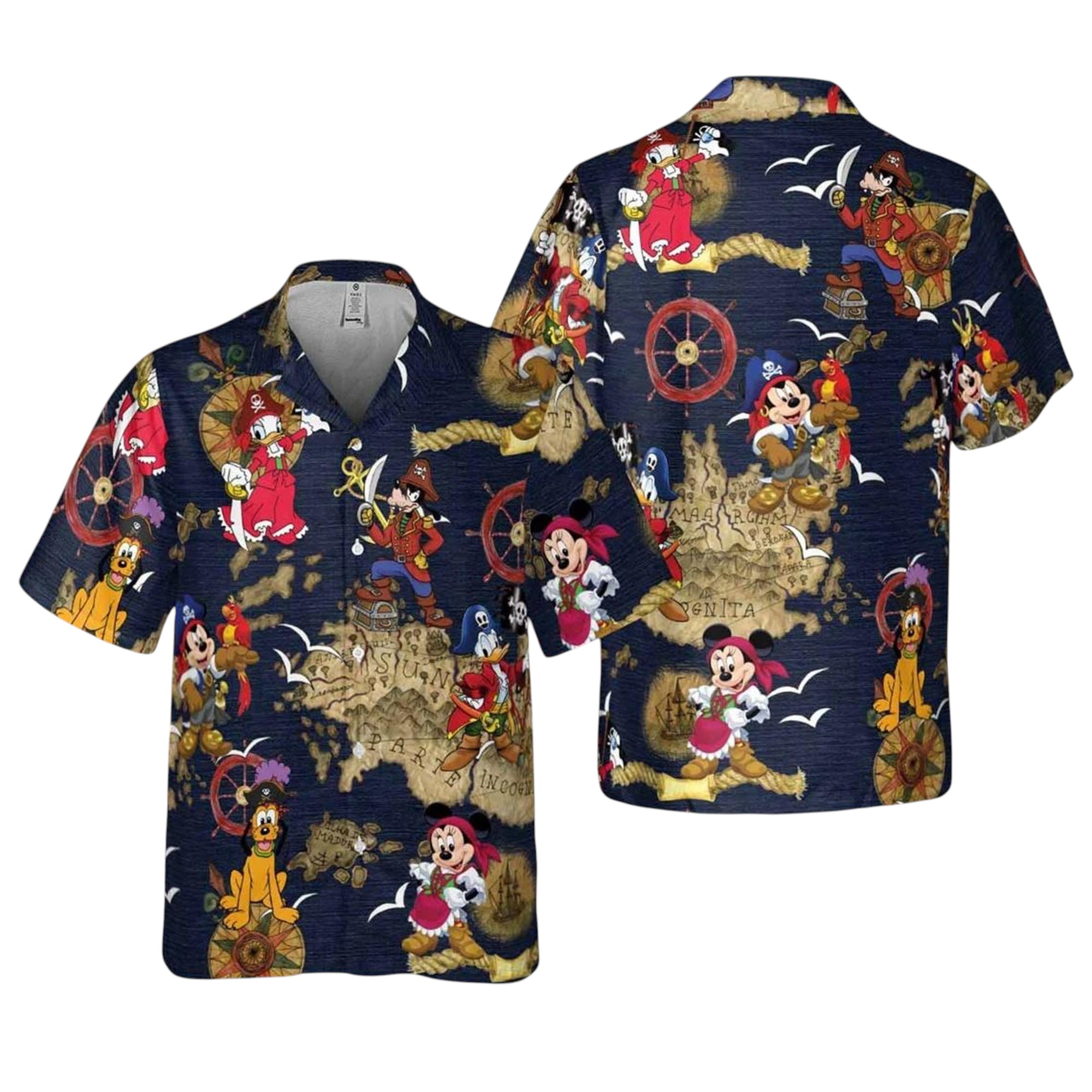 Disney Sebastian Hawaiian Shirt, The Little Mermaid Summer Beach ...