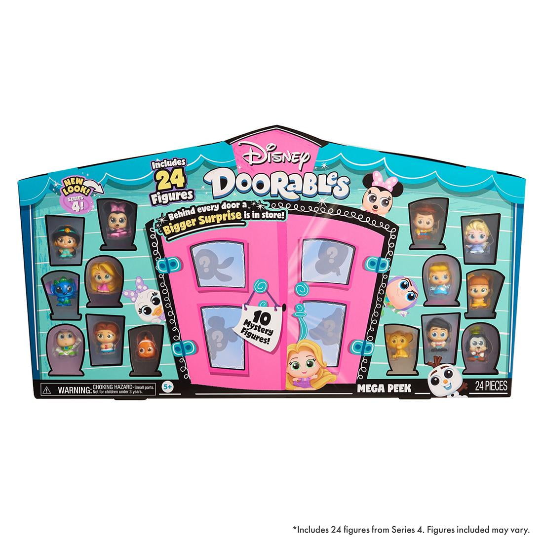 Disney Series 4 Doorables 24 Piece Mega Pack Mini Multi Toys - Walmart.com