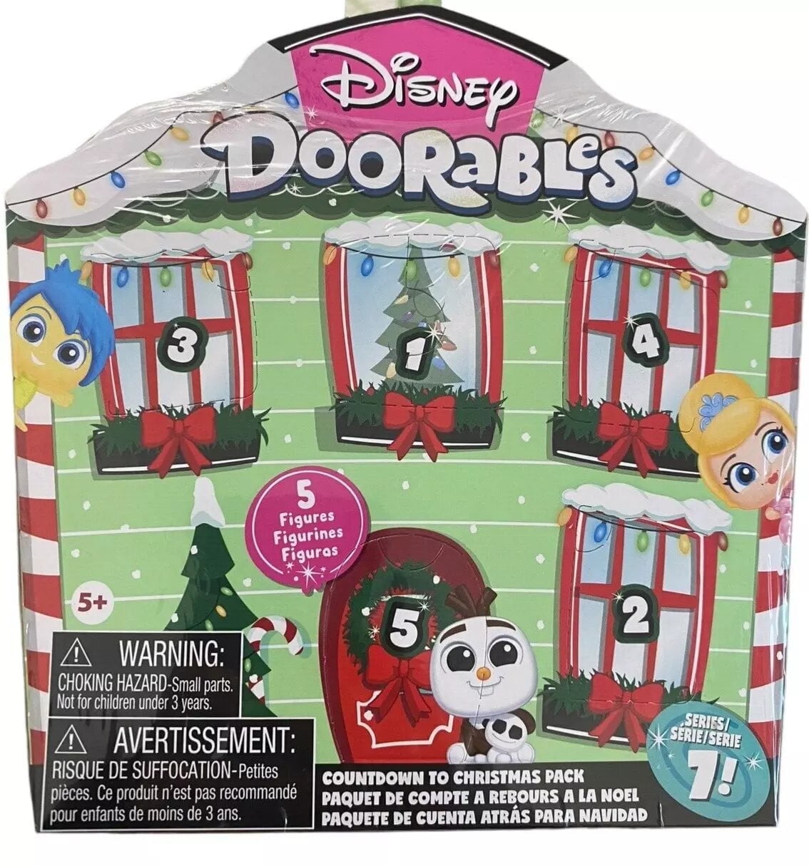 Disney Series 7 Countdown to Christmas Mystery Figure 5-Pack - Walmart.com