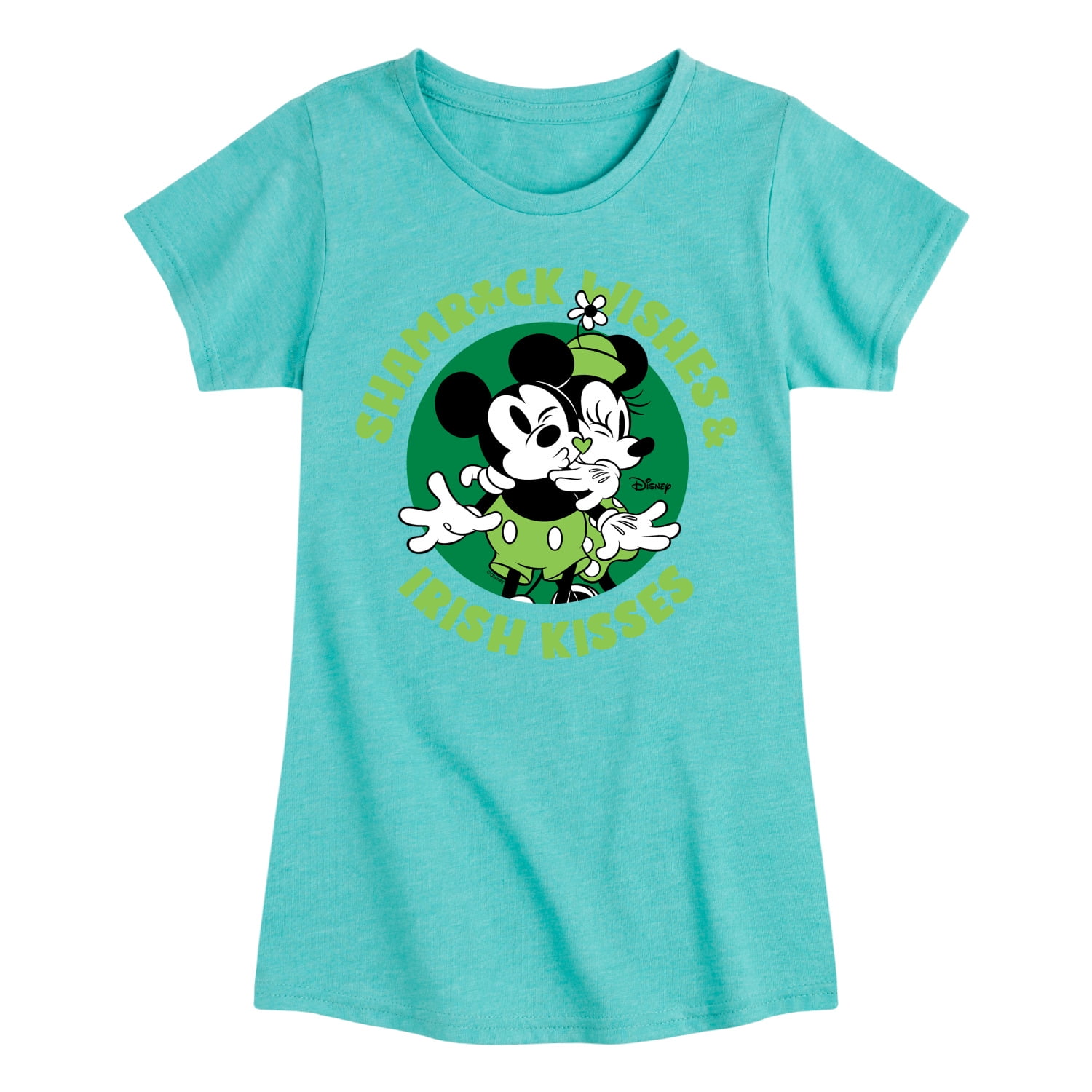 Disney - Shamrock Wishes Irish Kisses - Toddler And Youth Girls Short ...