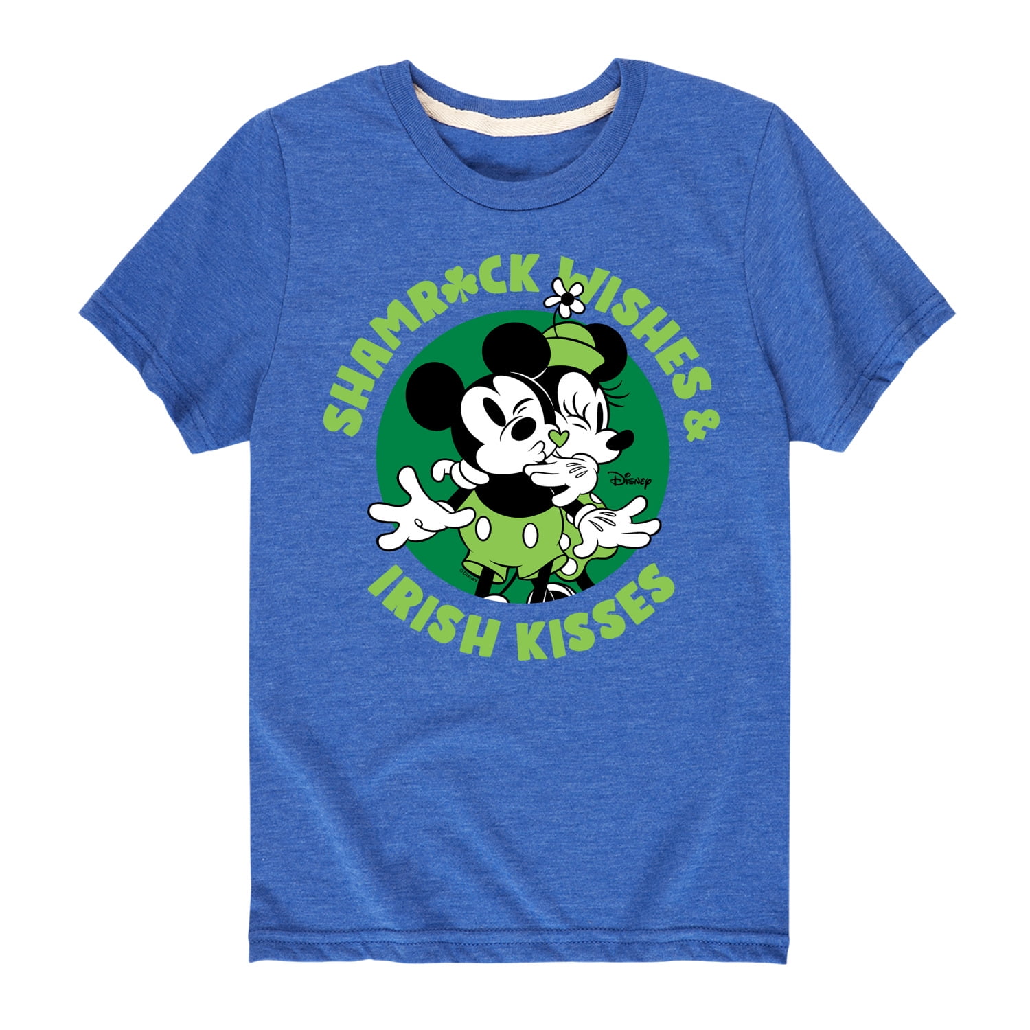 Disney - Shamrock Wishes Irish Kisses - Toddler And Youth Short Sleeve ...