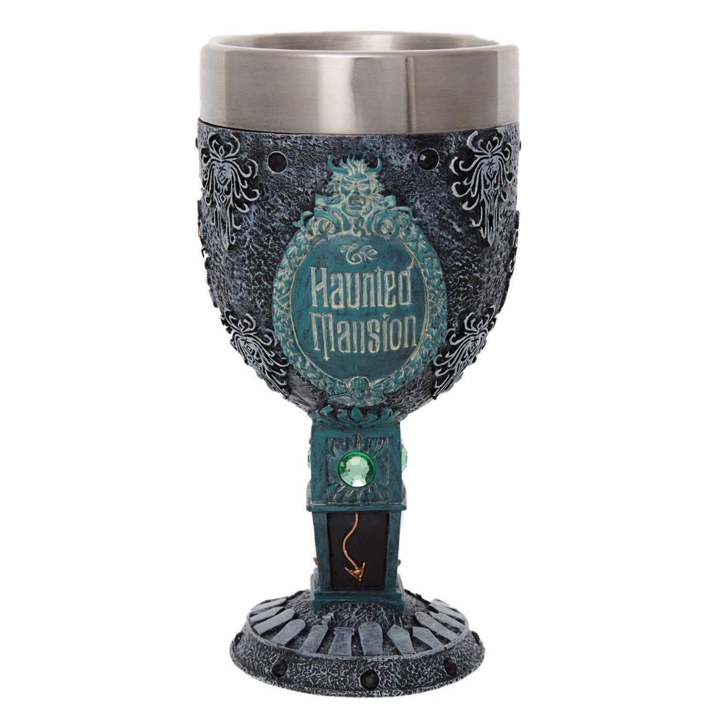 Disney Showcase Haunted Mansion Decorative Goblet 7in H - Walmart.com