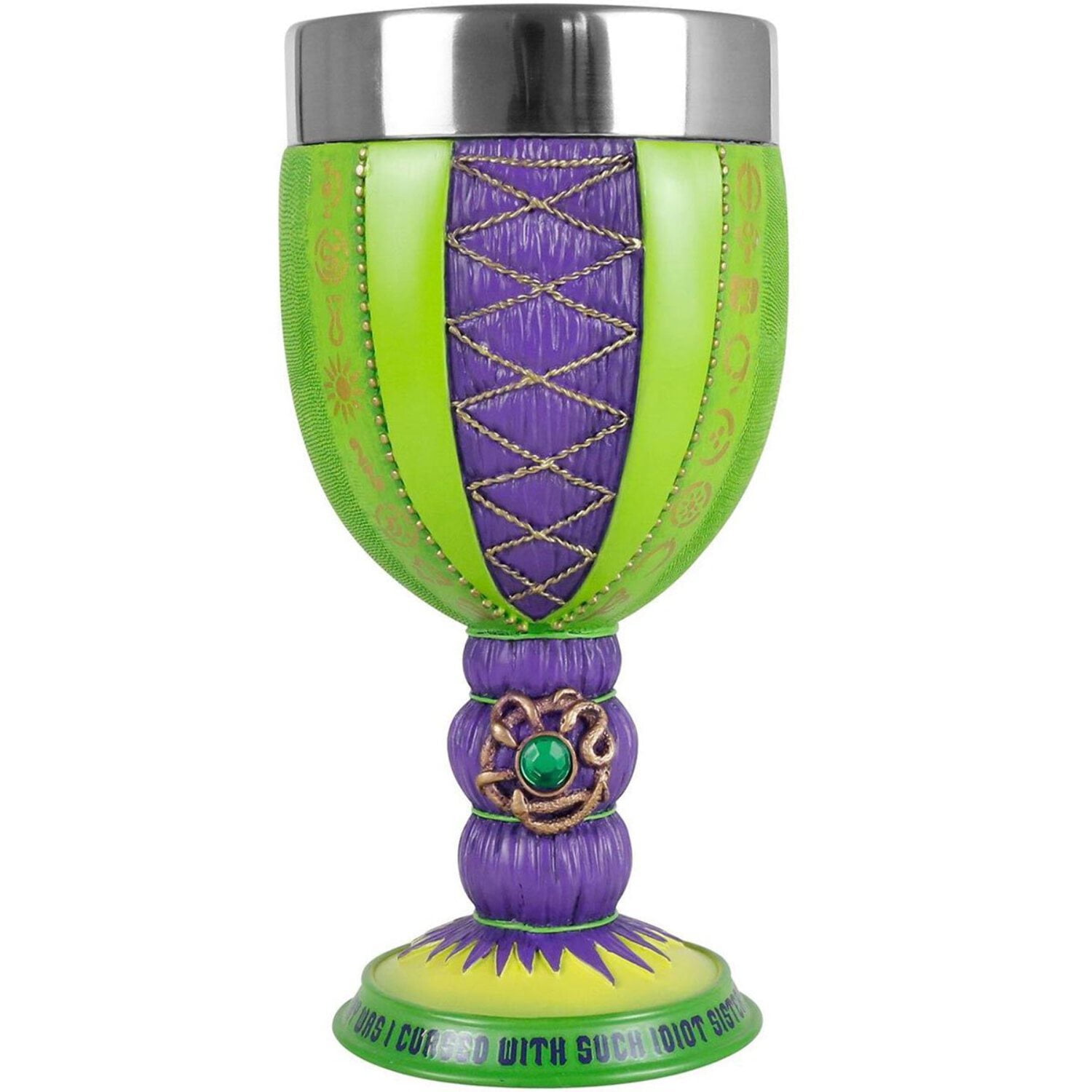 Disney Showcase Hocus Pocus Winnifred Stainless Steel Resin Goblet 7in ...