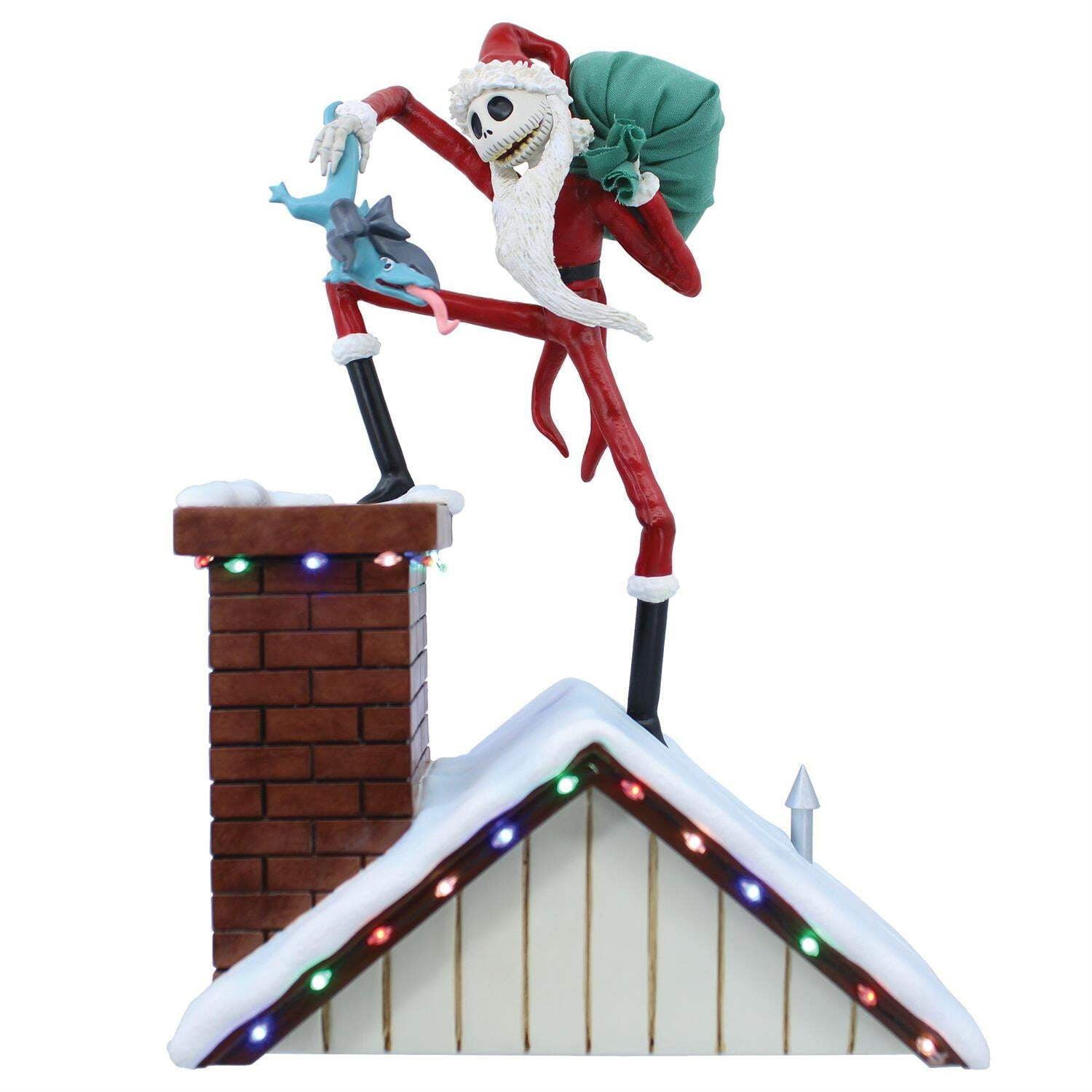 Disney Showcase Santa Jack with Lights Figurine 10.2in H - Walmart.com