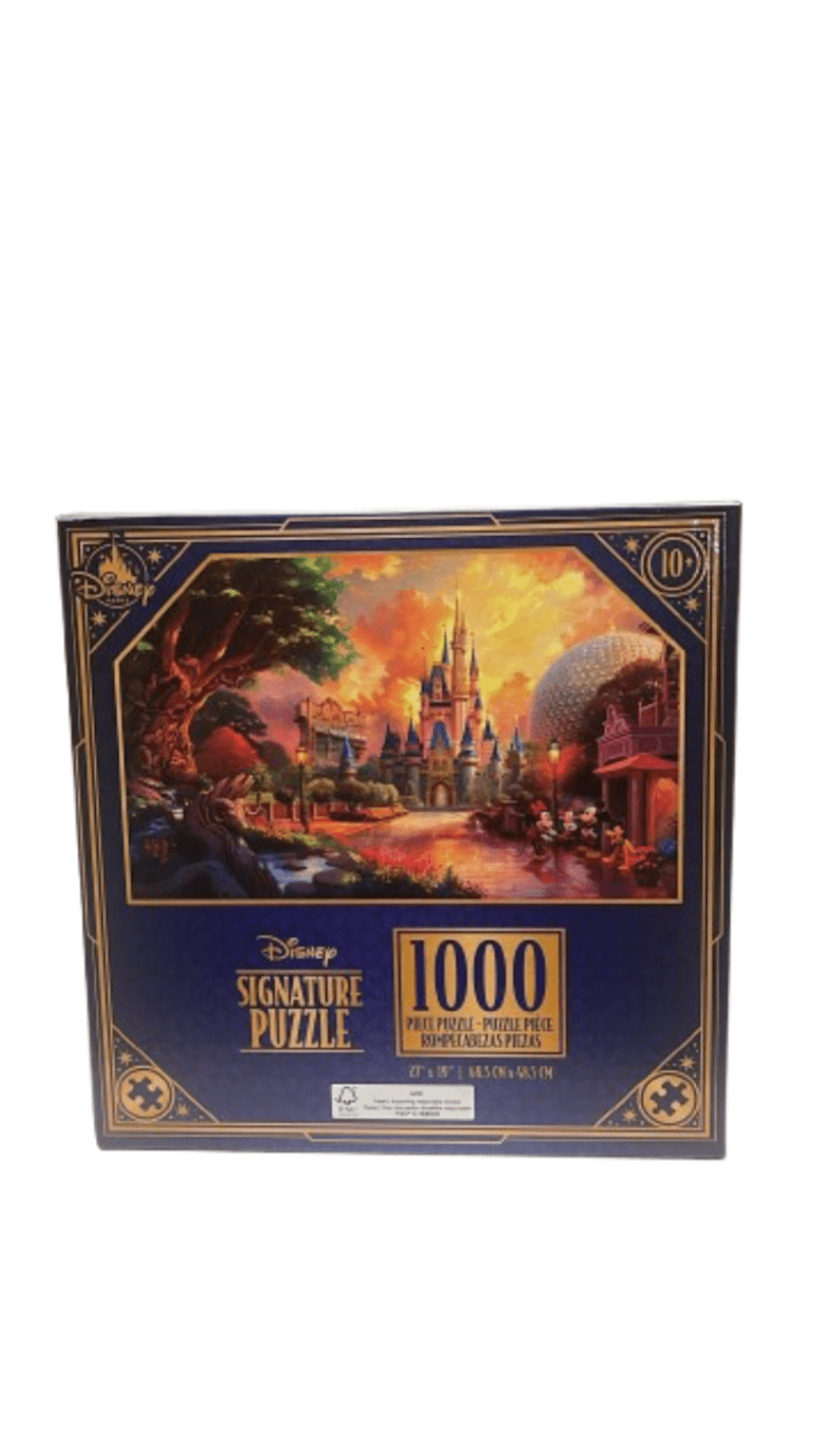 Disney Signature Puzzle Walt Disney World Four Parks One World 1000 ...