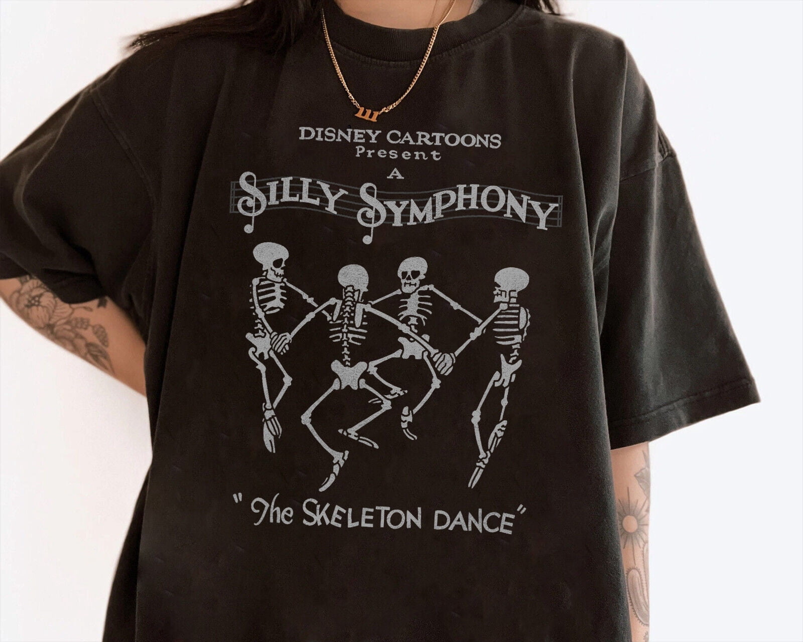 Disney Silly Symphonies The Skeleton Dance Vintage Spooky Retro Cartoon ...