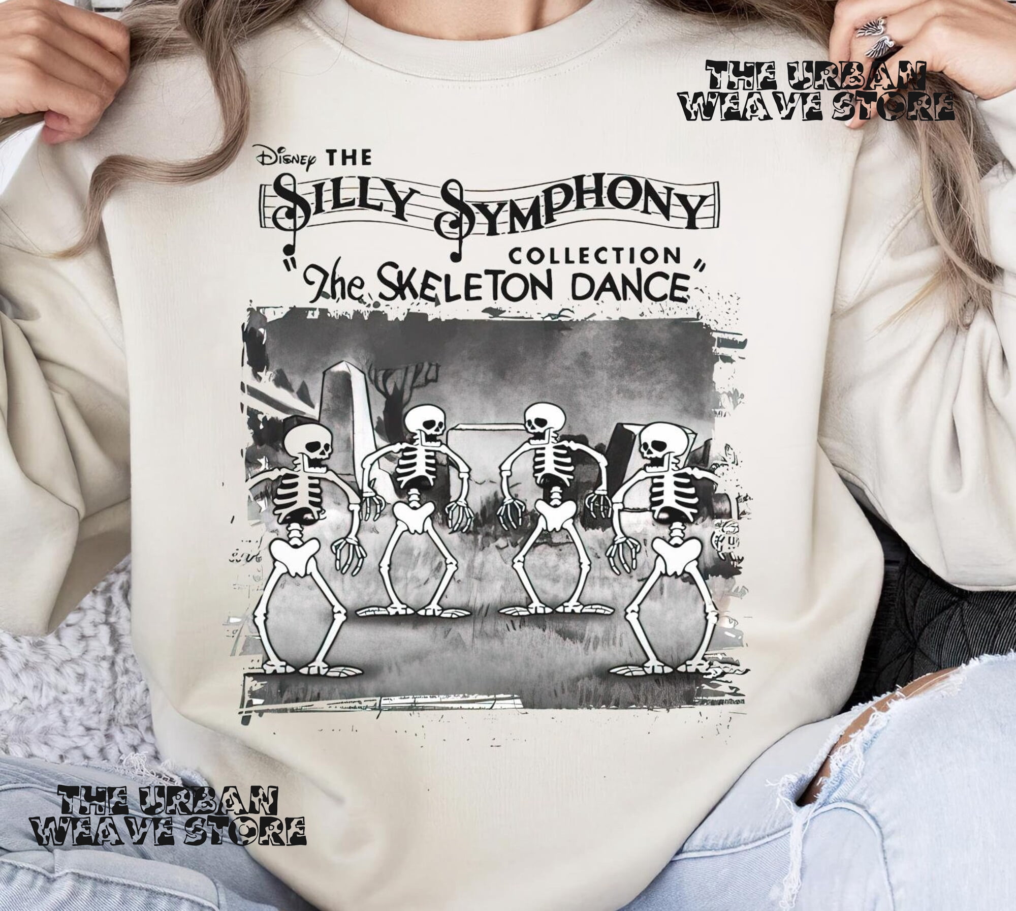 Disney Silly Symphony Collection The Skeleton Dance Shirt Halloween ...