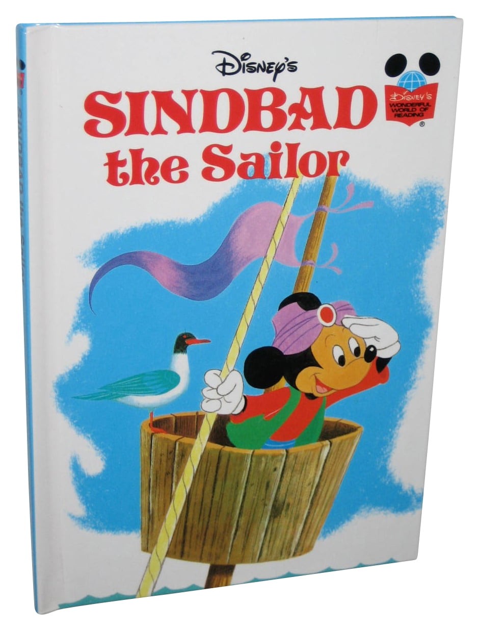 Disney Sinbad The Sailor (1978) Hardcover Book - (Wonderful World of ...