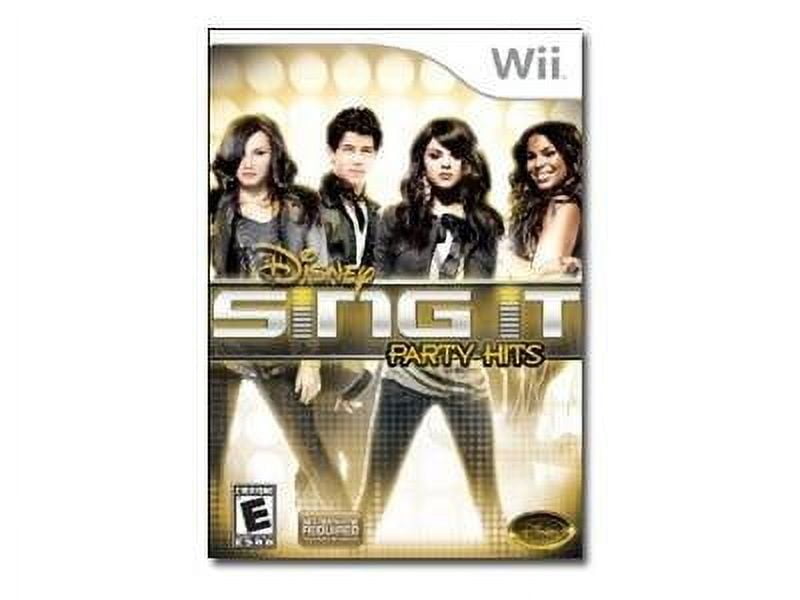 Disney Interactive Sing It: Party Hits Karaoke Music Game for Nintendo ...