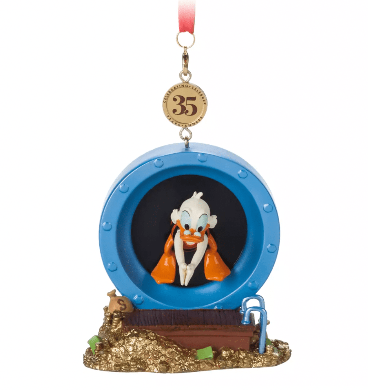 Disney Sketchbook 35th DuckTales Scrooge Legacy Christmas Ornament New ...