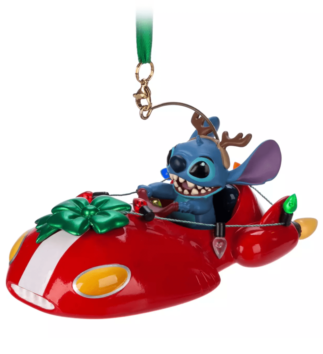 Disney Sketchbook Lilo and Stitch Holiday Lights Christmas Ornament New ...