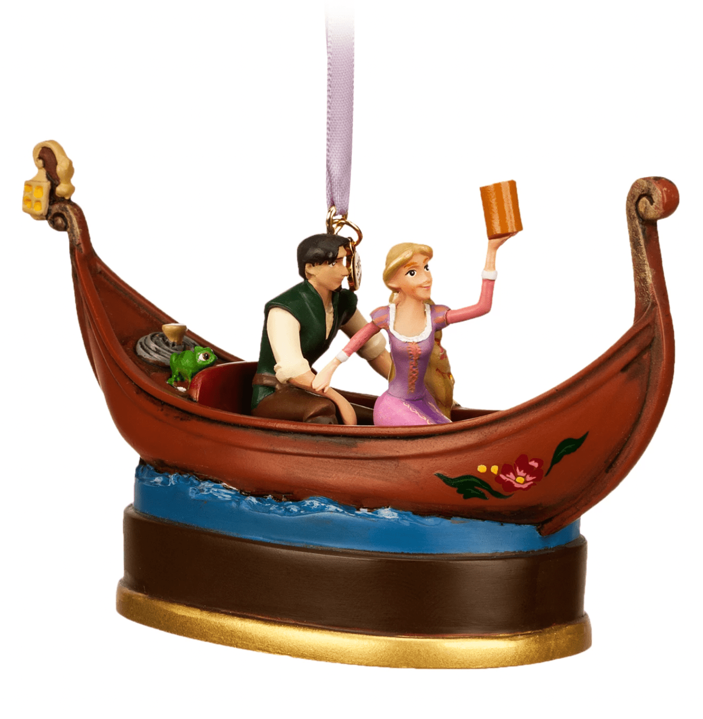Disney Sketchbook Rapunzel Flynn Rider Singing Living Magic Ornament ...