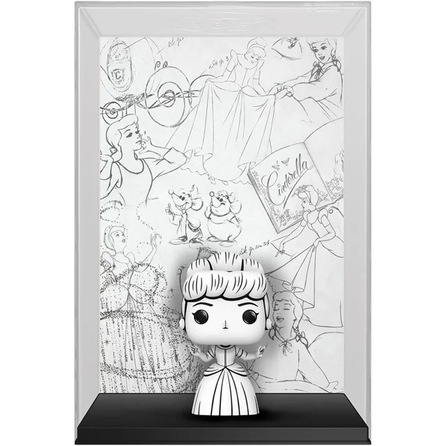 Disney Sketched Cinderella Funko Pop! Cover Art Figure #1523 with Case ...