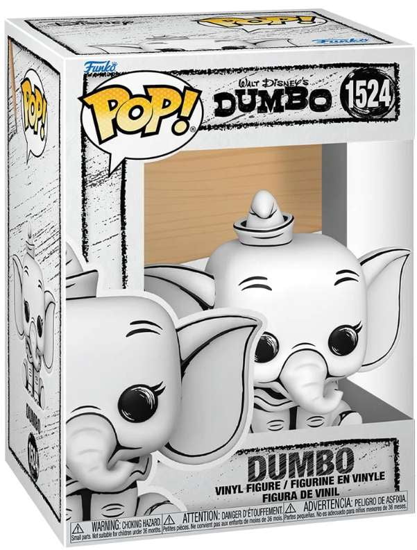 Disney Sketched Dumbo Funko Pop! Vinyl Figure #1524 - Walmart.com