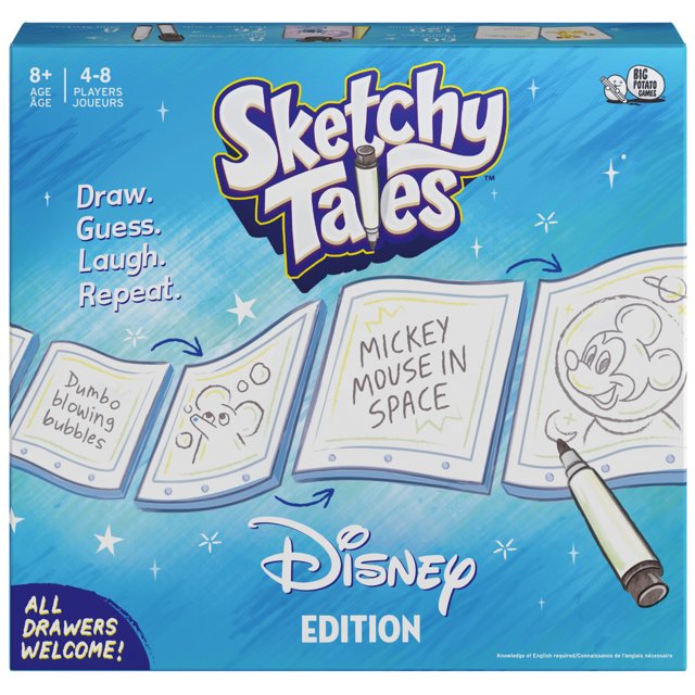 Disney Sketchy Tales, The Magical Disney Drawing Game, for Families and ...