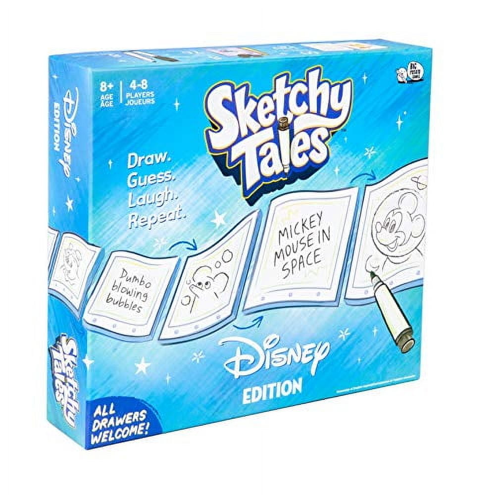 Disney Sketchy Tales: The Magical Disney Drawing Game for Kids ...