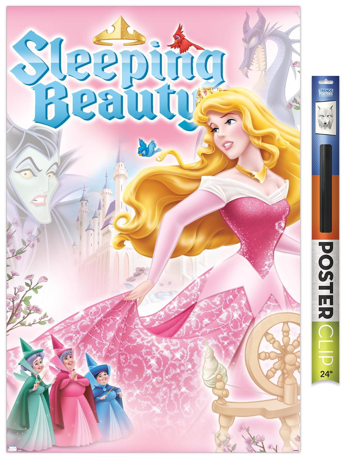 Disney Sleeping Beauty - Cover Wall Poster, 22.375" x 34" - Walmart.com