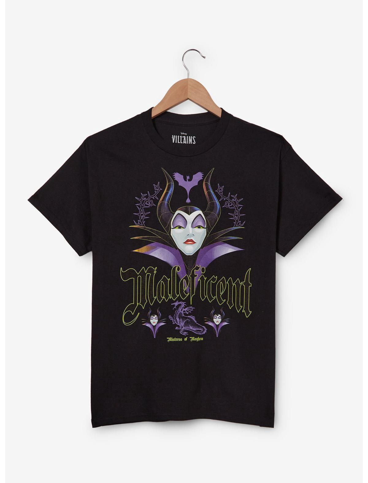 Disney Sleeping Beauty Maleficent Gothic Portrait T-Shirt — BoxLunch ...