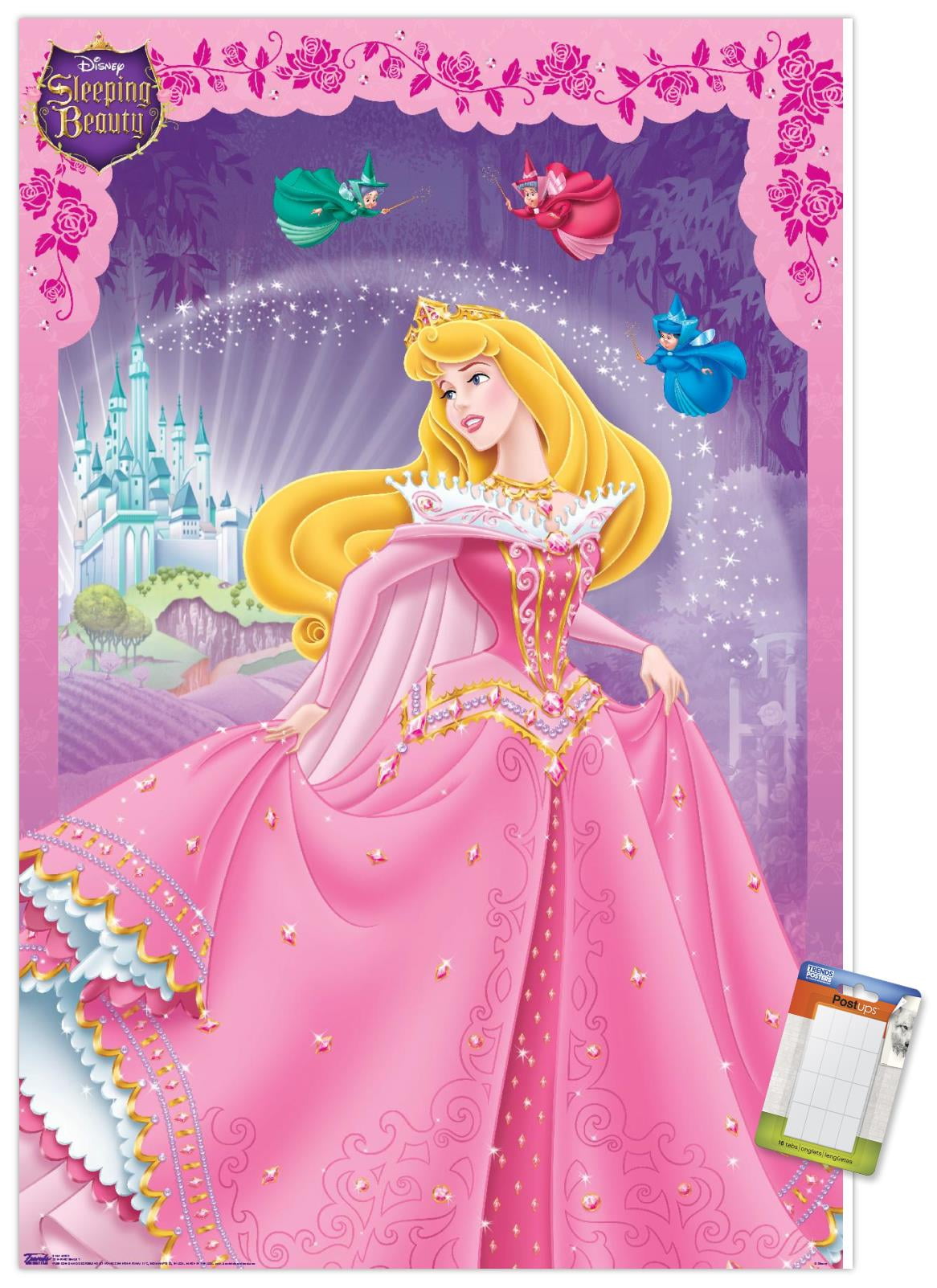 Disney Sleeping Beauty Wall Poster, 14.725" x 22.375" - Walmart.com