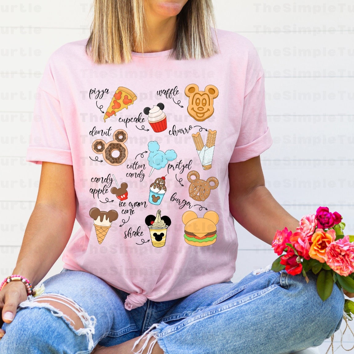 Disney Snacks Lover, Disney Food Lover Shirt, Disney Gift Tee, Disney ...
