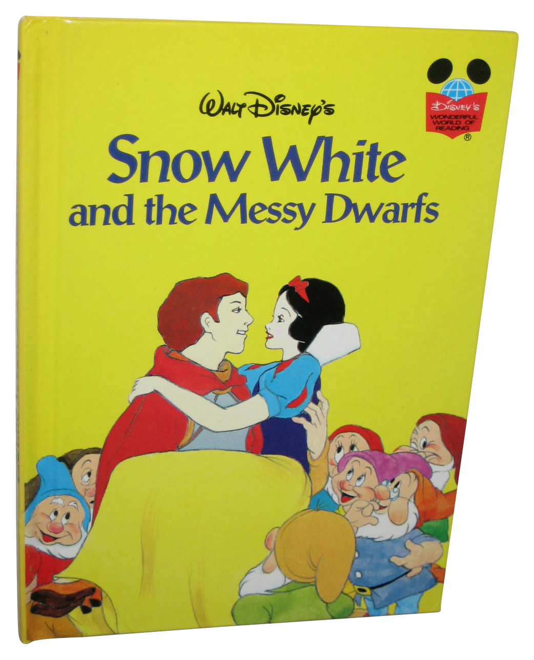 Disney Snow White And The Messy Dwarfs (1984) Hardcover Book ...