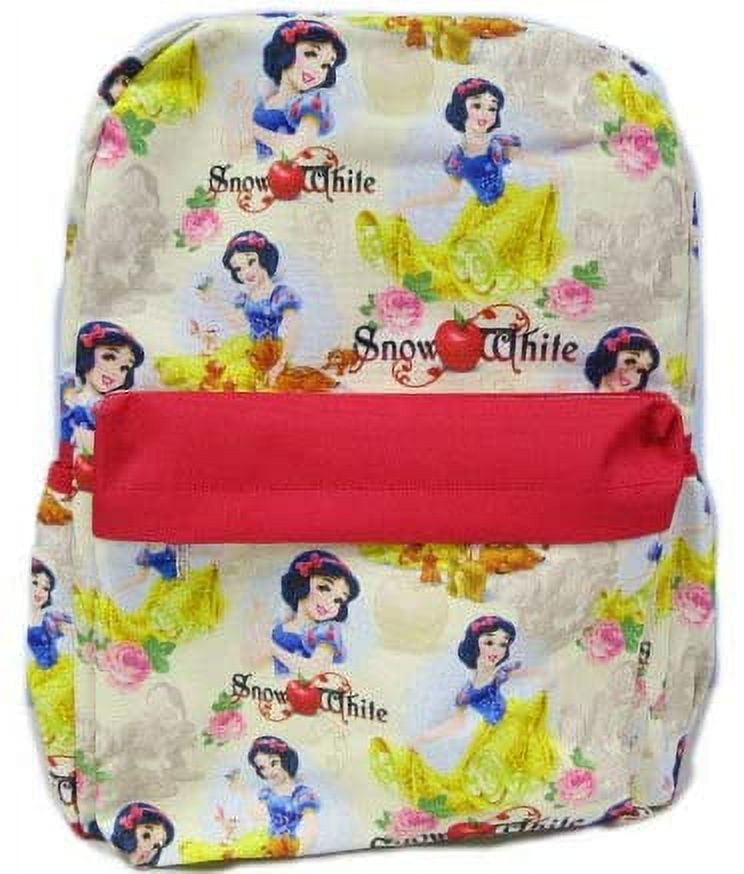 Disney Snow White Backpack Red 16" All-Over Print - Walmart.com