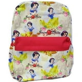 Disney Snow White Backpack Red 16" All-Over Print - Walmart.com