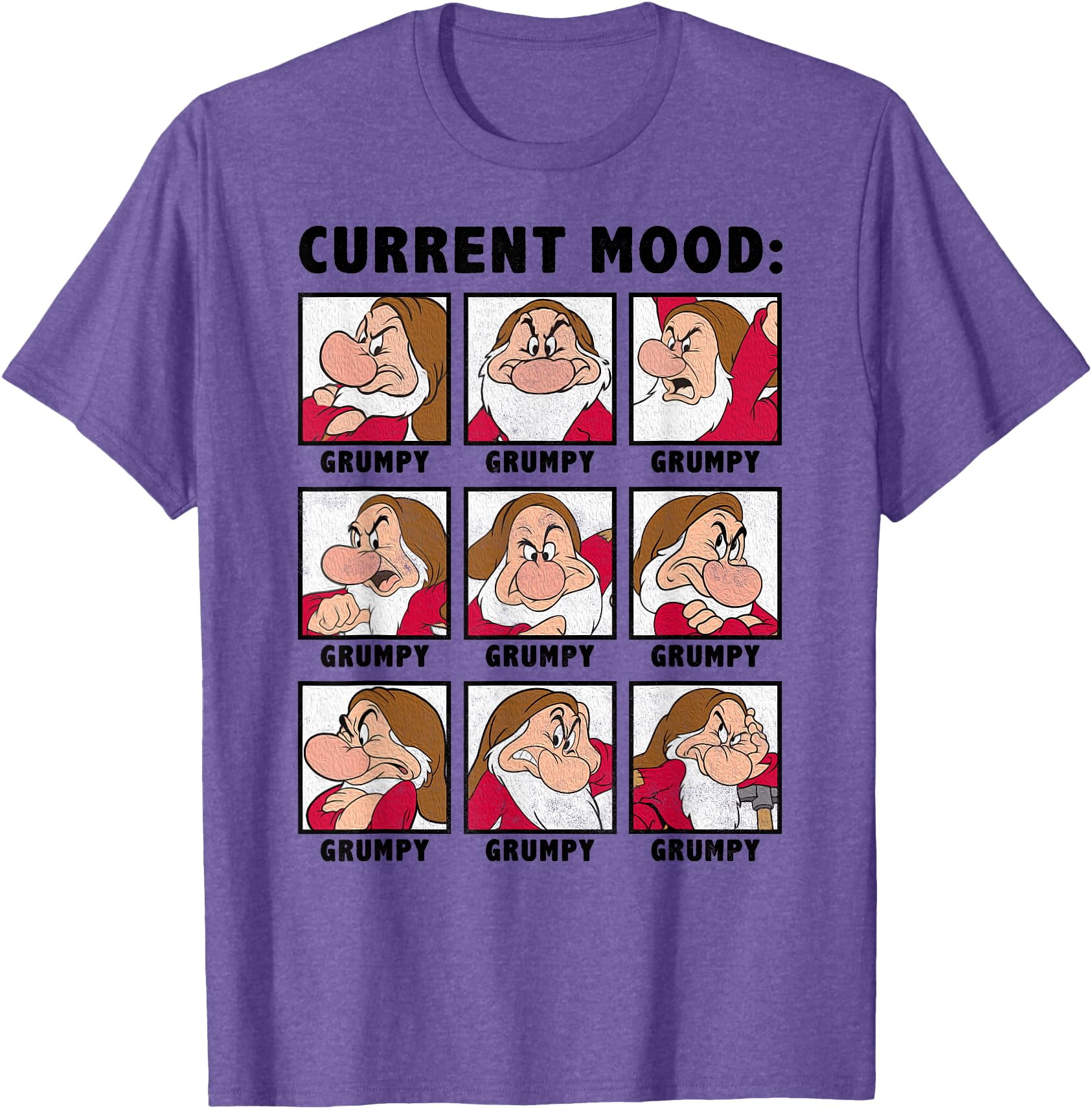 Disney Snow White Current Mood Always Grumpy Graphic T-Shirt - Walmart.com