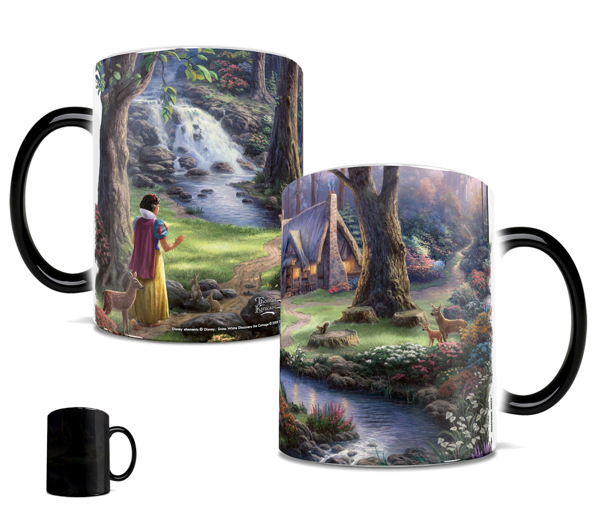 Disney (Snow White Discovers the Cottage) Morphing Mugs® Heat-Sensitive ...