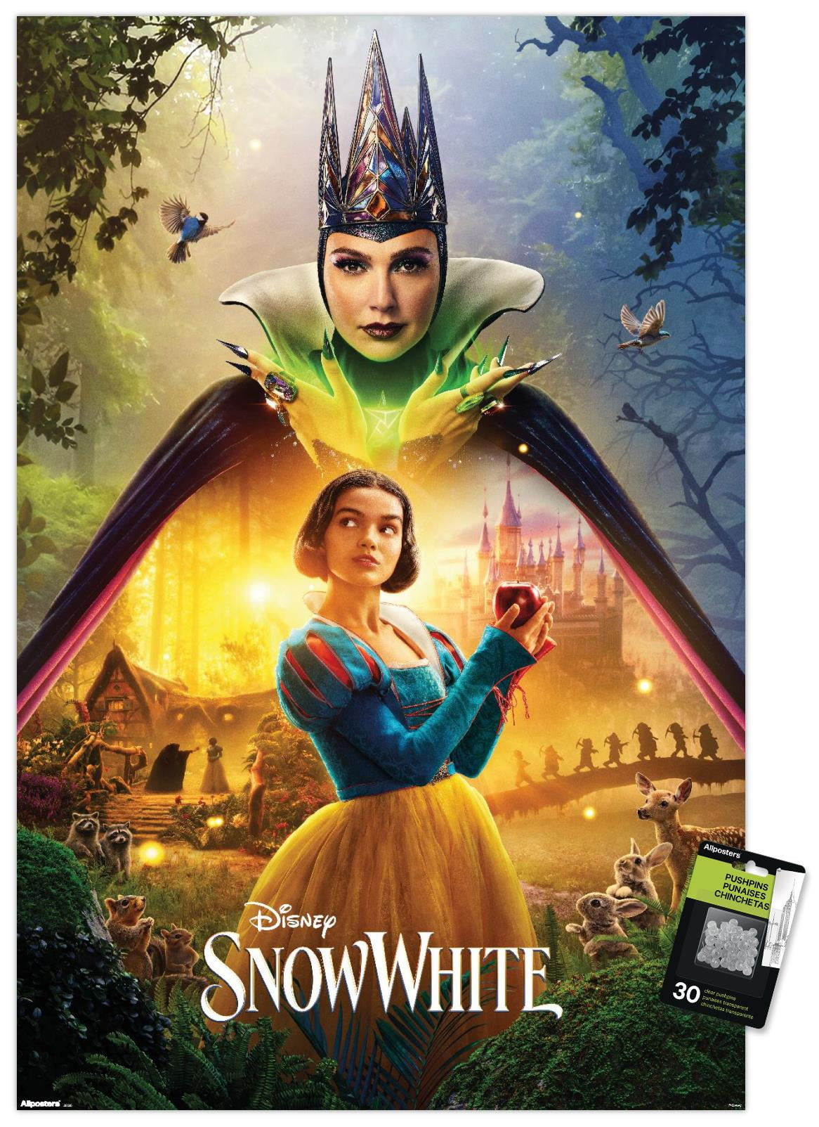 Disney Snow White: Live Action - Official One Sheet Wall Poster with ...