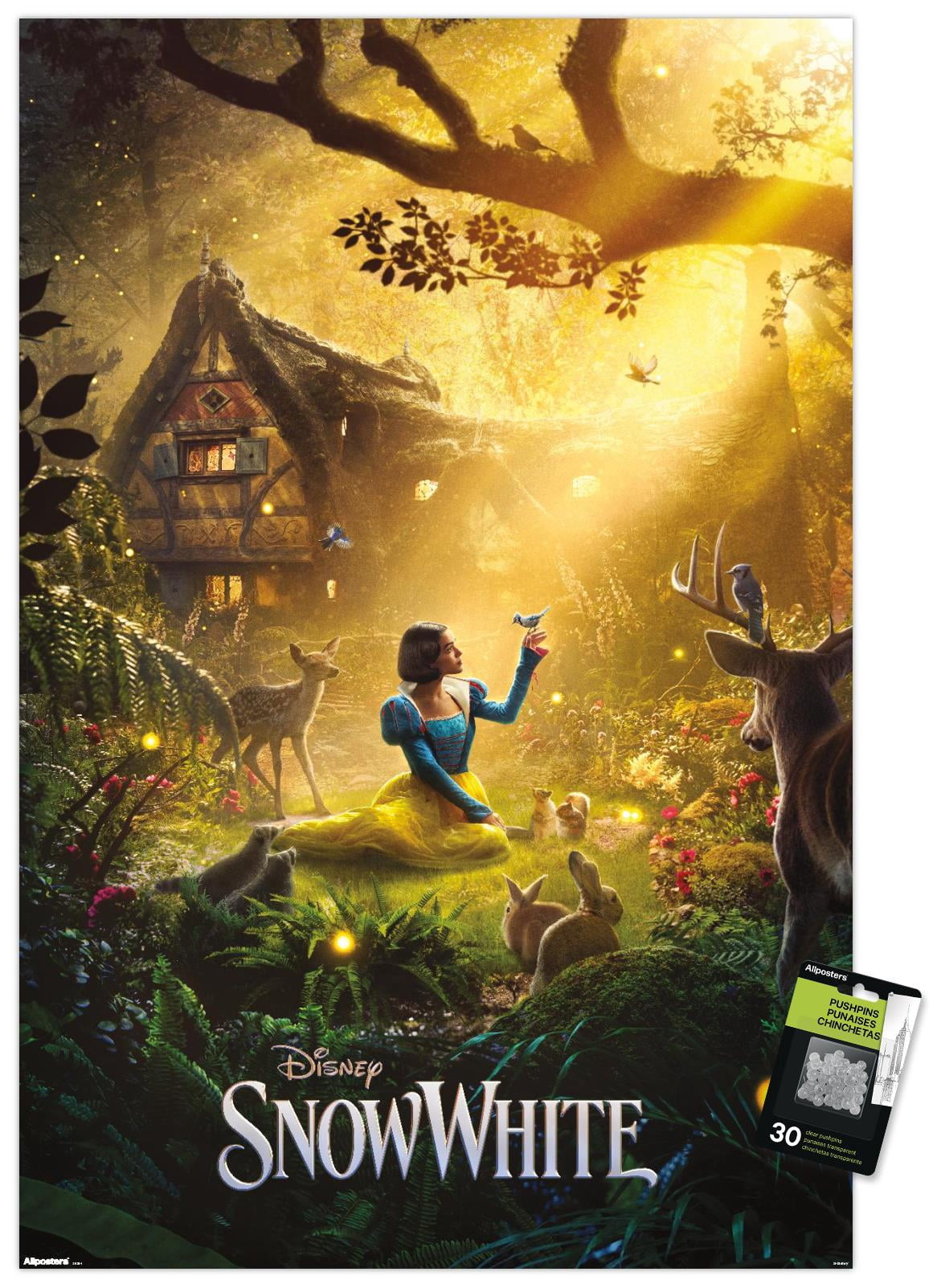 Disney Snow White: Live Action - One Sheet Wall Poster with Pushpins ...