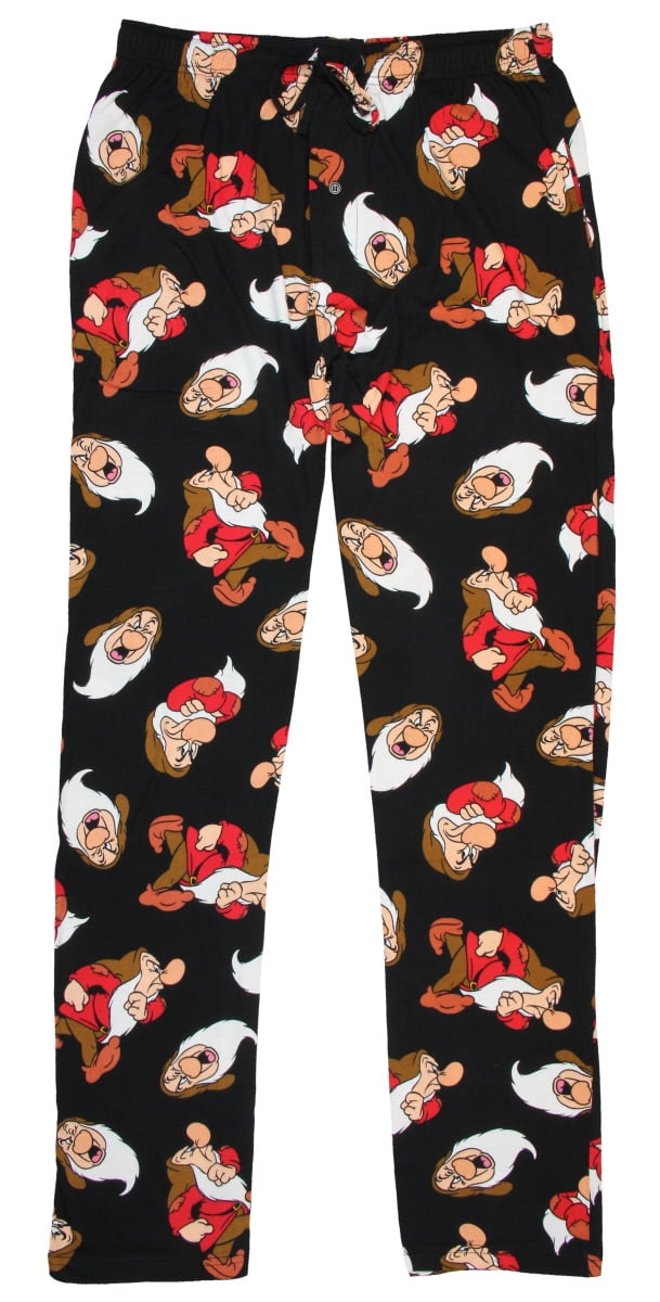 Disney Snow White Seven Dwarfs Grumpy Sourpuss Sleep Lounge Pajamas ...