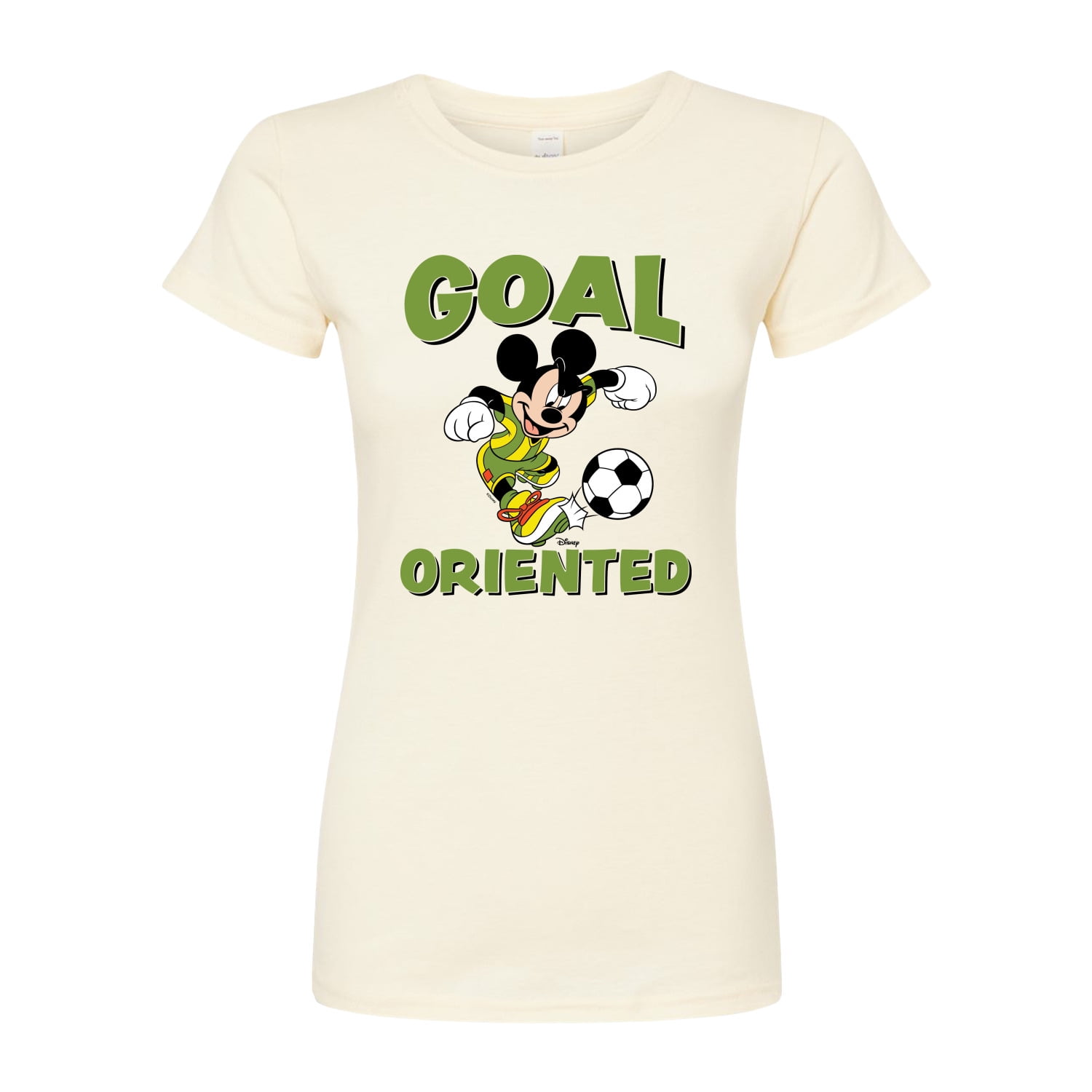 Disney - Soccer Goal - Juniors Fitted Graphic T-Shirt - Walmart.com
