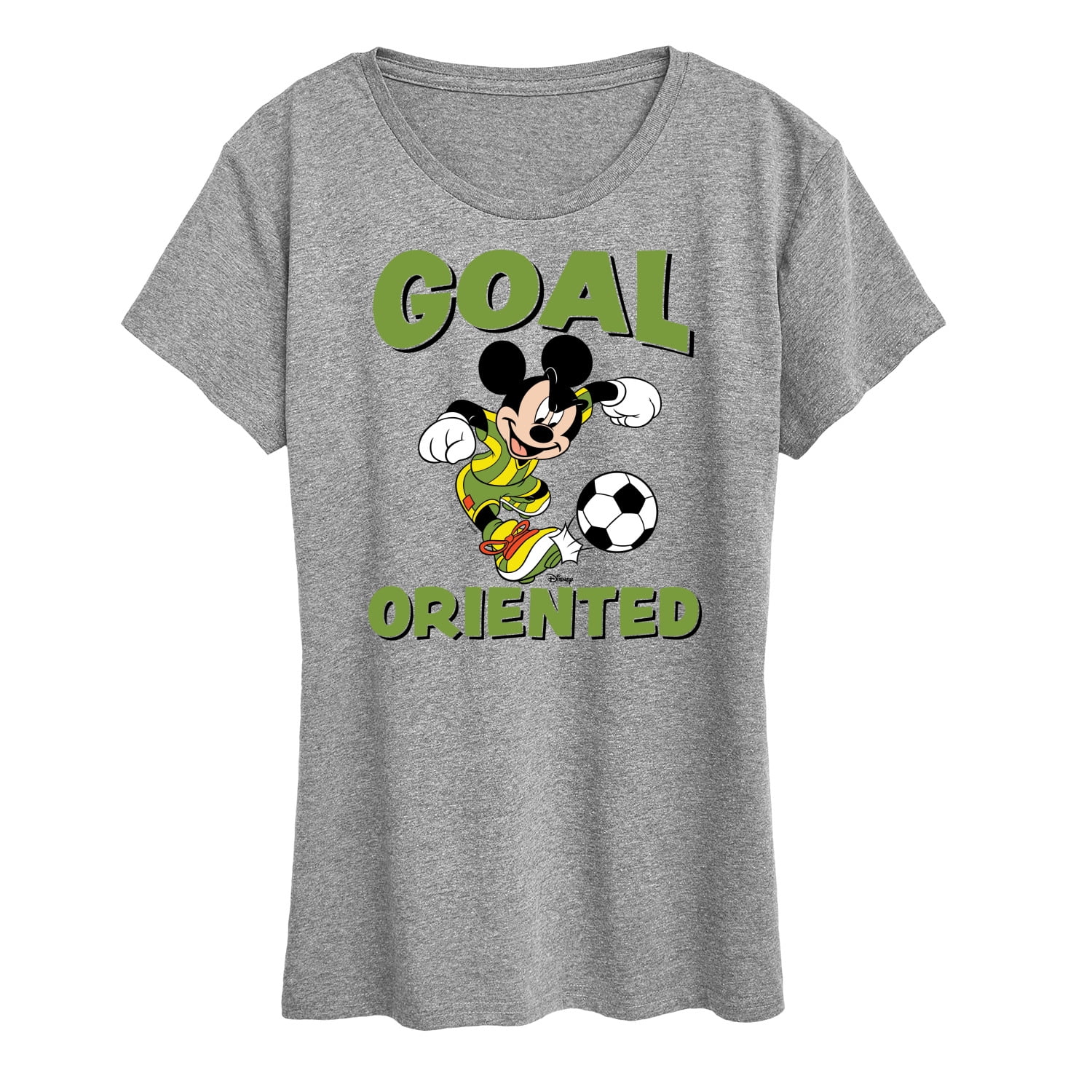 Disney - Soccer Goal - Women's Short Sleeve Graphic T-Shirt - Walmart.com