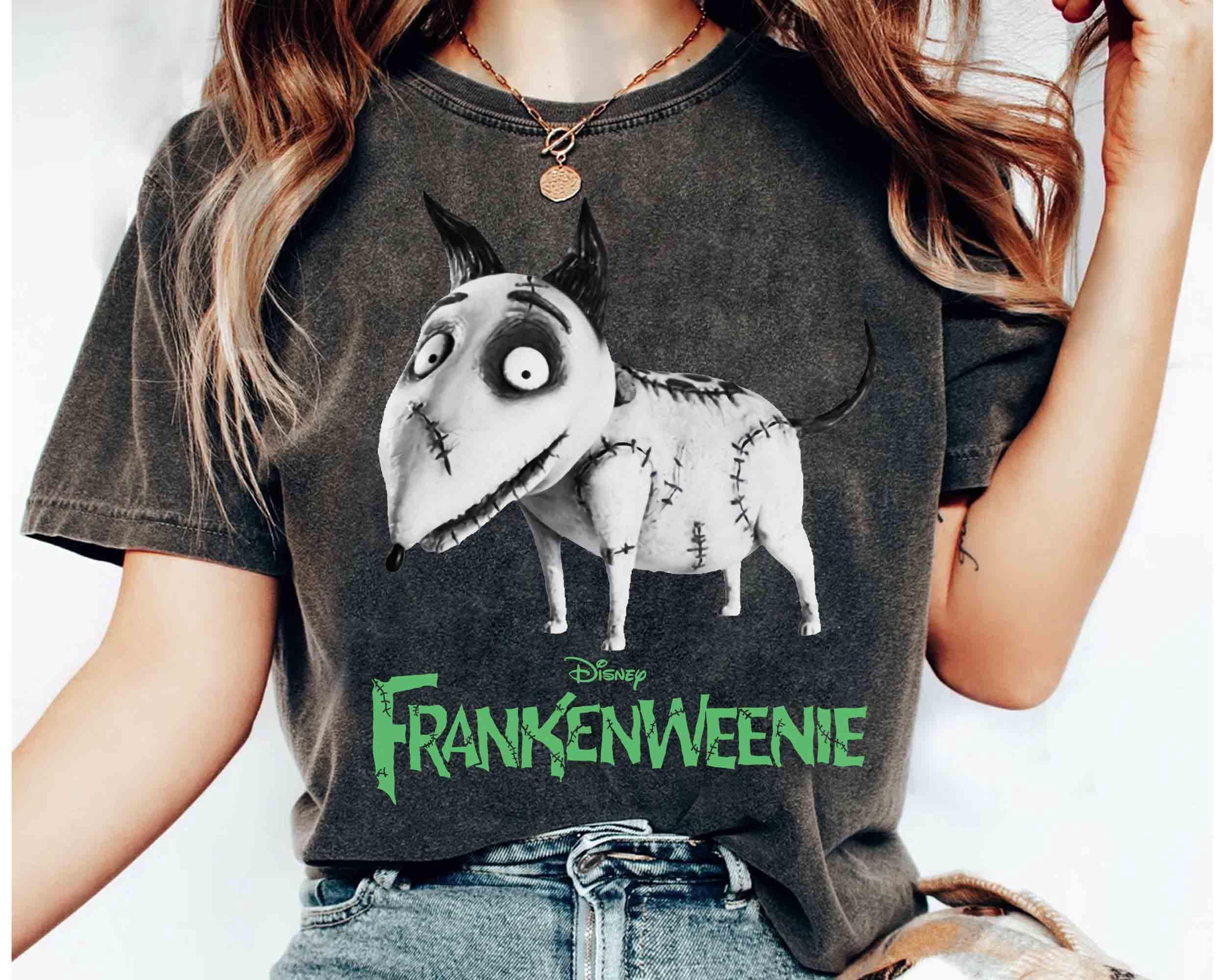 Disney Sparky Frankenstein Dog Portrait Halloween T-shirt, Mickey's Not ...