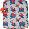 Disney Spiderman Hero Spider Nogginz Pillow & Travel Throw Set ...